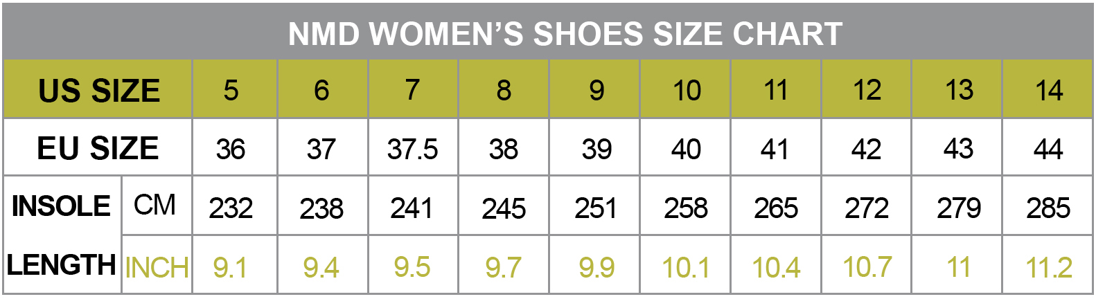 SIZE CHART – Motocross4love – Fox Racing – Motocross Clothing